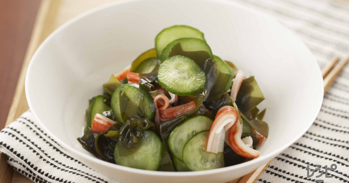 Vinegared Cucumber and Seaweed with Umami | Umami Recipes | Umami ...